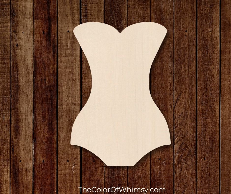 Bathing Suit Unfinished Wood Shape For Door Hanger or Sign and Wreath ...